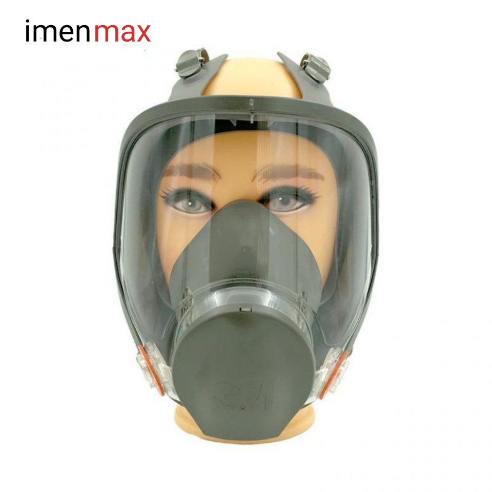 ماسک شیمیایی تمام صورت 3M مدل 6800 ، ایمن مکس